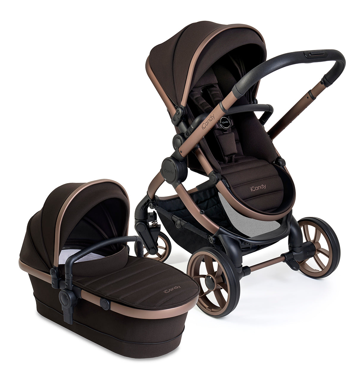 Peach 7 Pushchair - Pecan – iCandy Australia