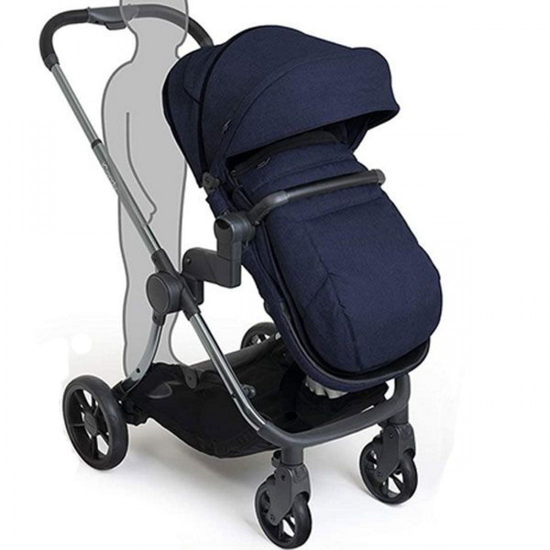 Lime 21 Footmuff Navy – iCandy Australia